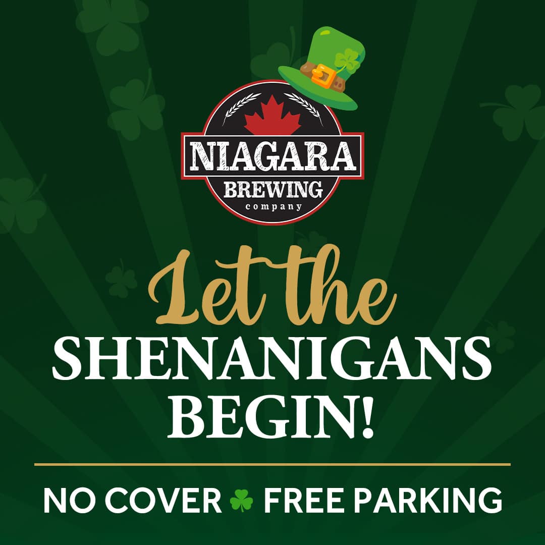 Eat,Drink & Be Irish-Niagara Brewing Company St.Patrick's Party