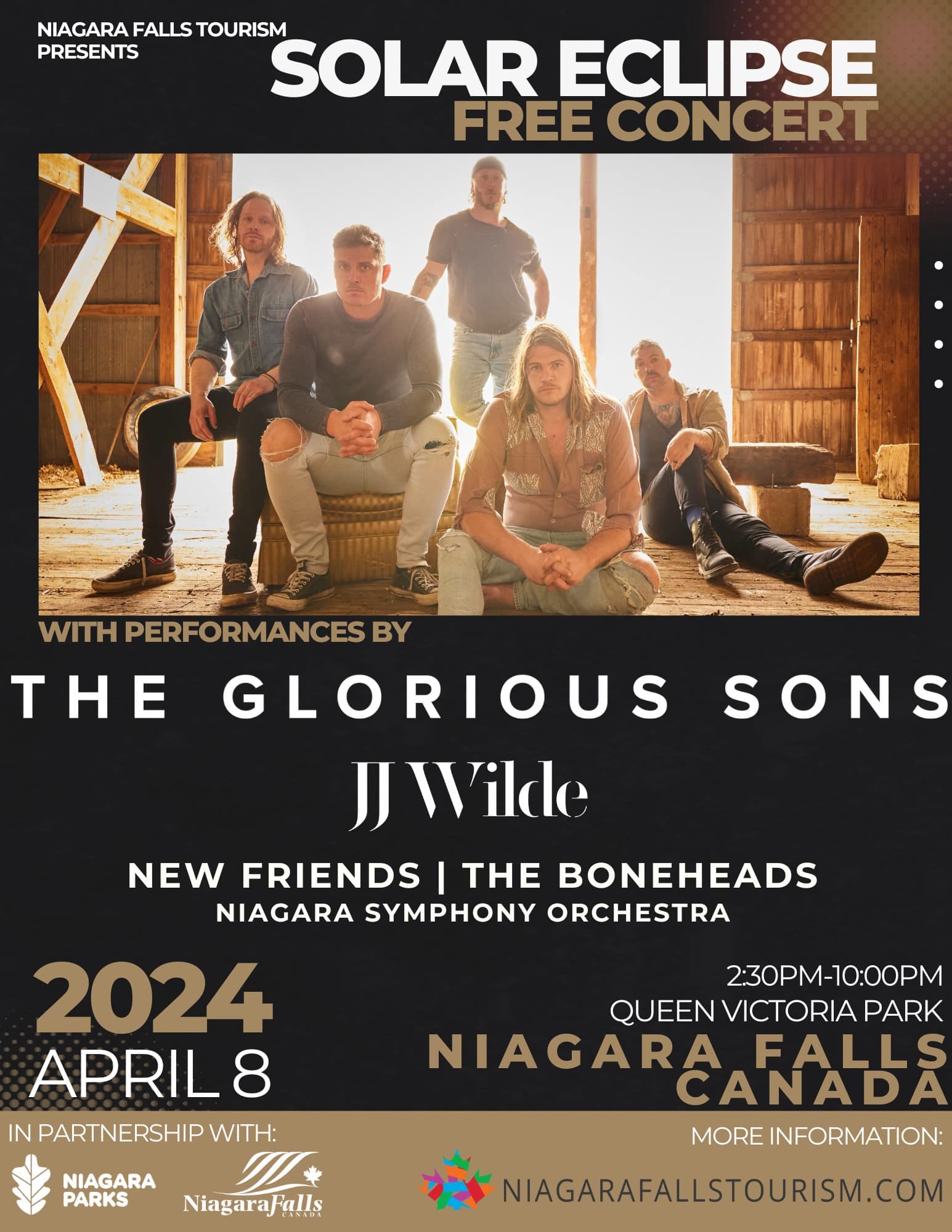 Niagara Falls Free Solar Eclipse Concert-A Once-in-a-Lifetime Event